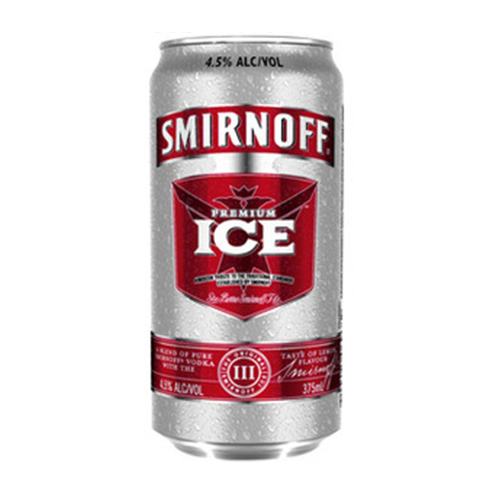 SMIRNOFF ICE CAN RED 330ML - Shot Caller